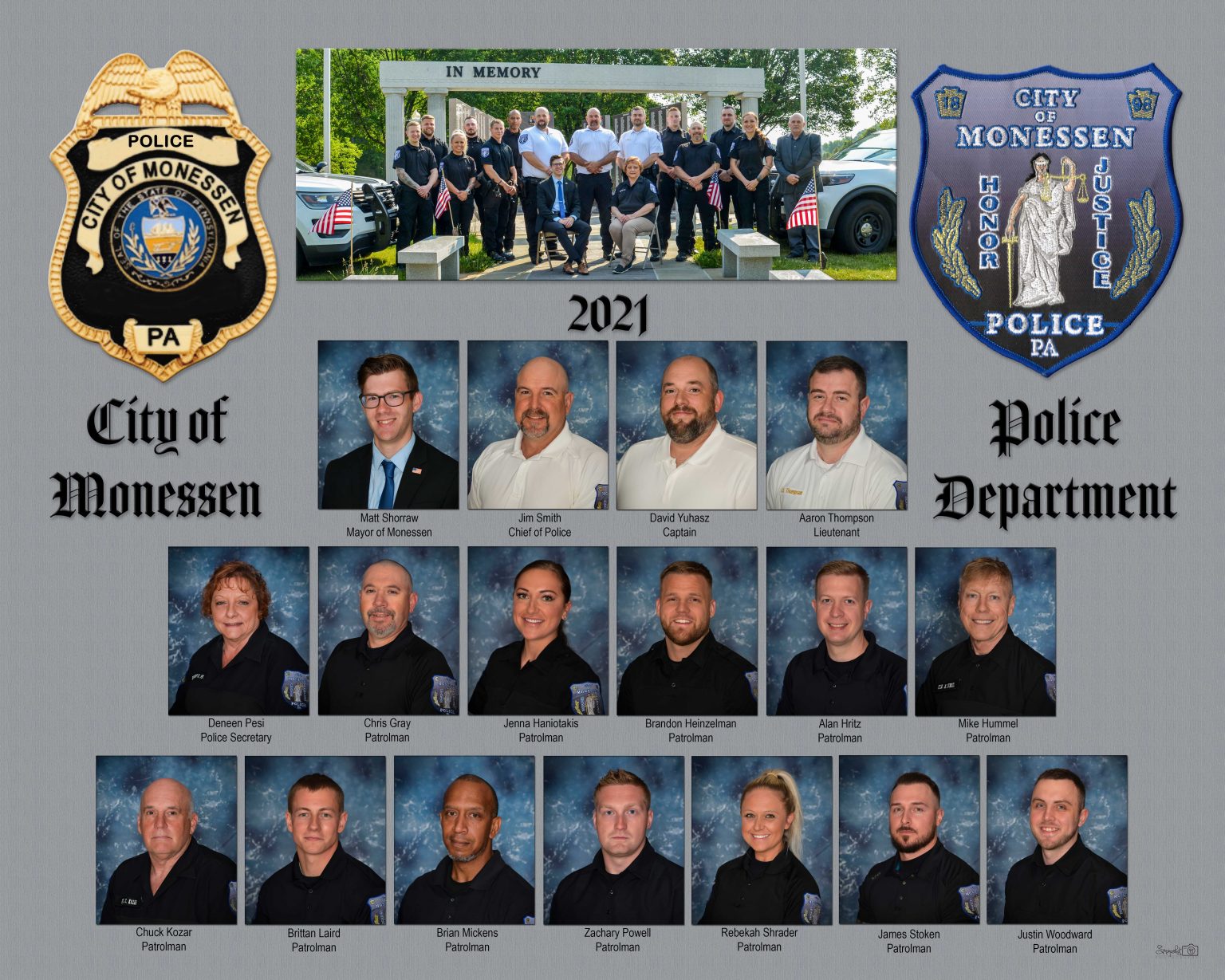 Police Officers – Welcome to City of Monessen